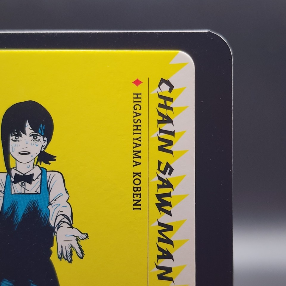 Kobeni Chainsaw Man Playing Card diamond 10 Jump Fair 2022 Shueisha ...