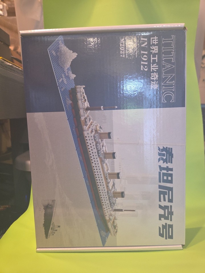 Micro Mini Blocks Building Set Architecture Titanic Cruise Ship Modle ...