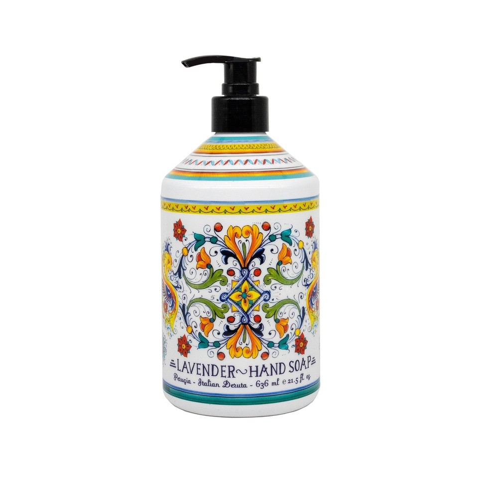 Luxurious 8-Pack Italian Hand Soap - Lavender, Sweet Orange, and More ...