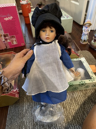 Kingsgate Dollcrafter "REBECCA" 16" AMISH Porcelain Doll Cert ...