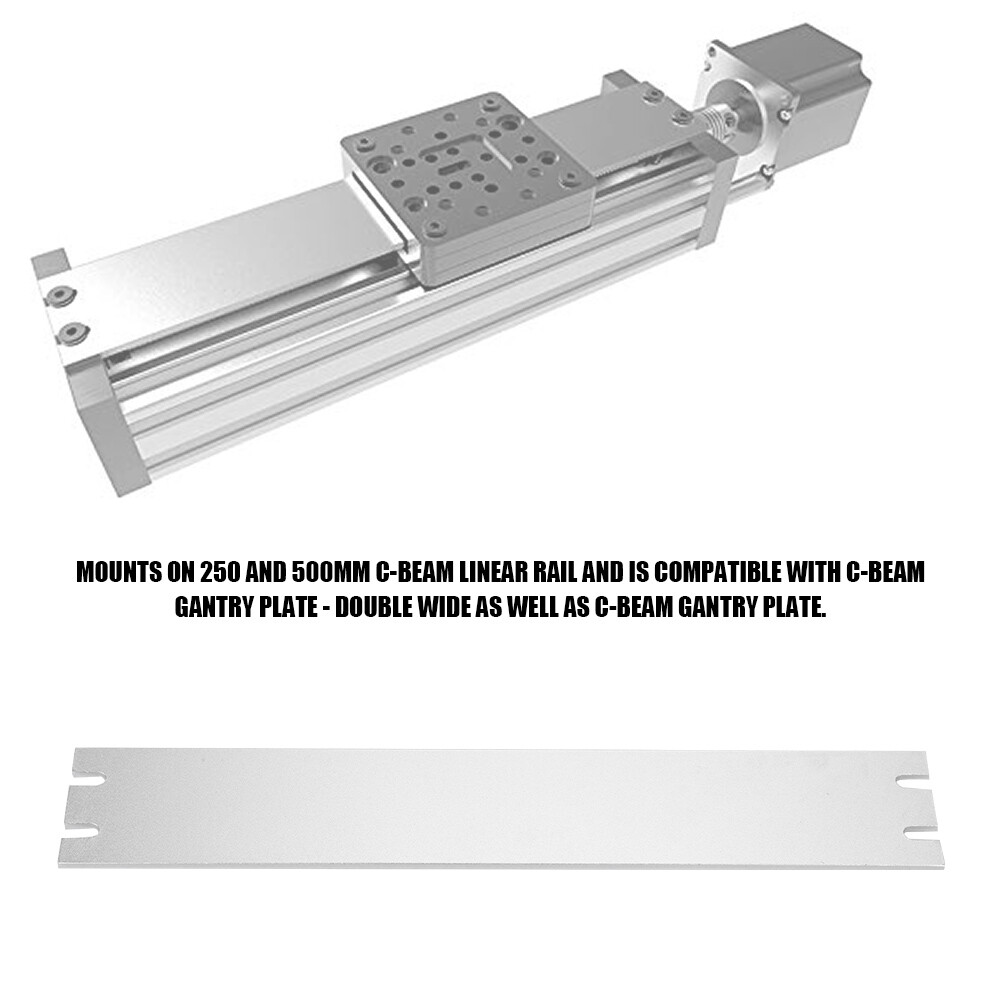 C Beam Lifting Plate C Beam Dust Cover Fixing Plate CNC Engraving ...