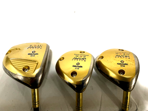 Goldwin AVDP 3 Piece Golf Club Set RH Graphite Firm | eBay