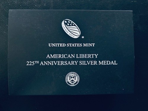 225th Anniversary American Liberty Silver Proof Medal 1oz | eBay
