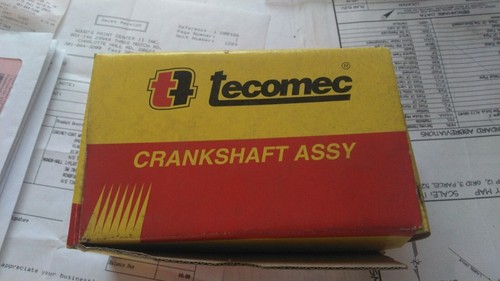Tecomec Partner K650, K700 Crankshaft Assy NIB | eBay