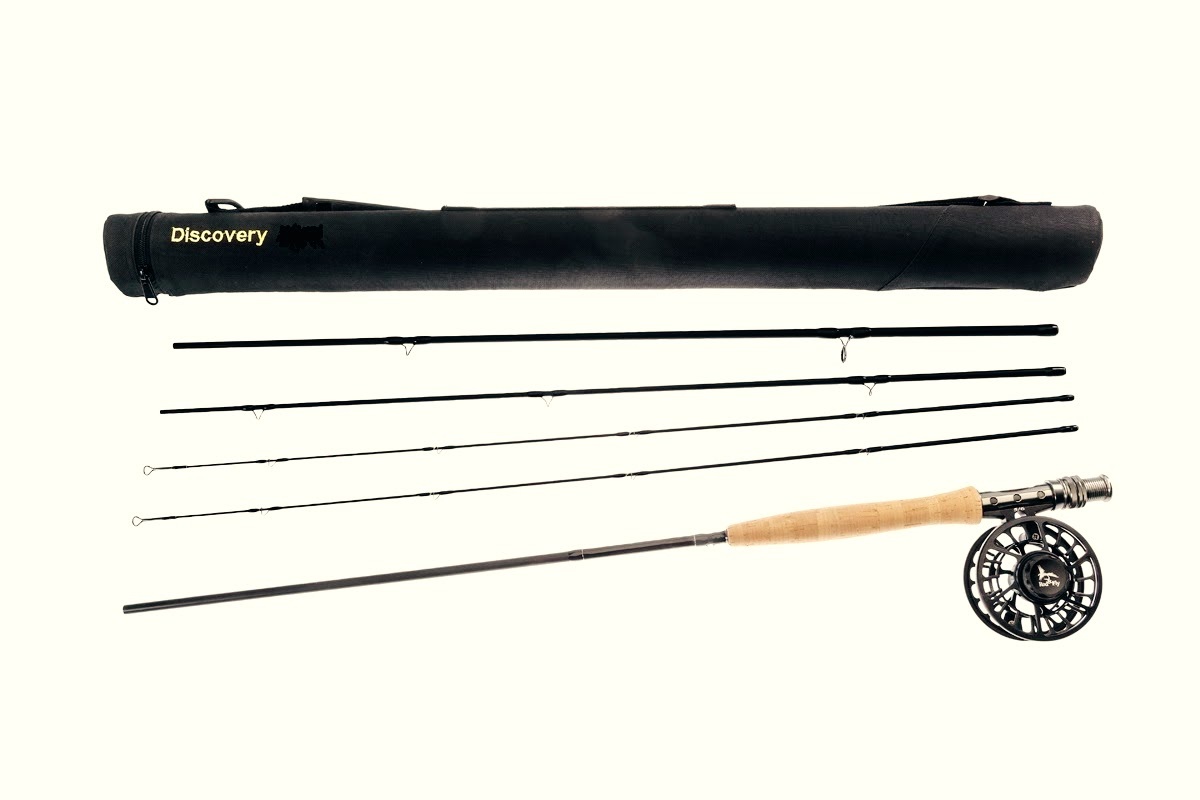 FLY FISHING ROD DISCOVERY 9'0".LW6, 4 SEC LIFETIME WARRANTY | eBay ...
