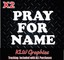 Pray for Name Custom Vinyl Sticker Decal Cross Jesus Bible Ribbon Truck ...