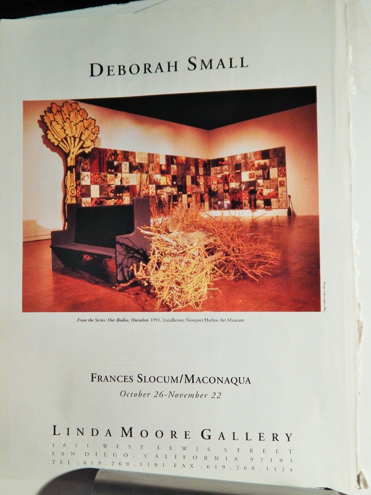 DEBORAH SMALL ART PIECES VTG ORIG 1992-3 ADVERTISEMENT | eBay