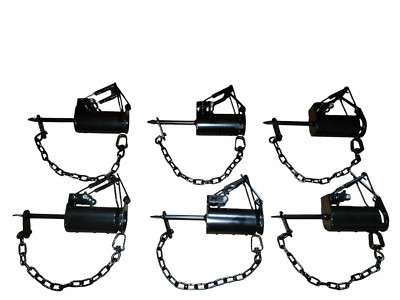 6 New Bridger T3 Dog Proof Coon Traps Lil Griz Type Trapping Raccoon | eBay