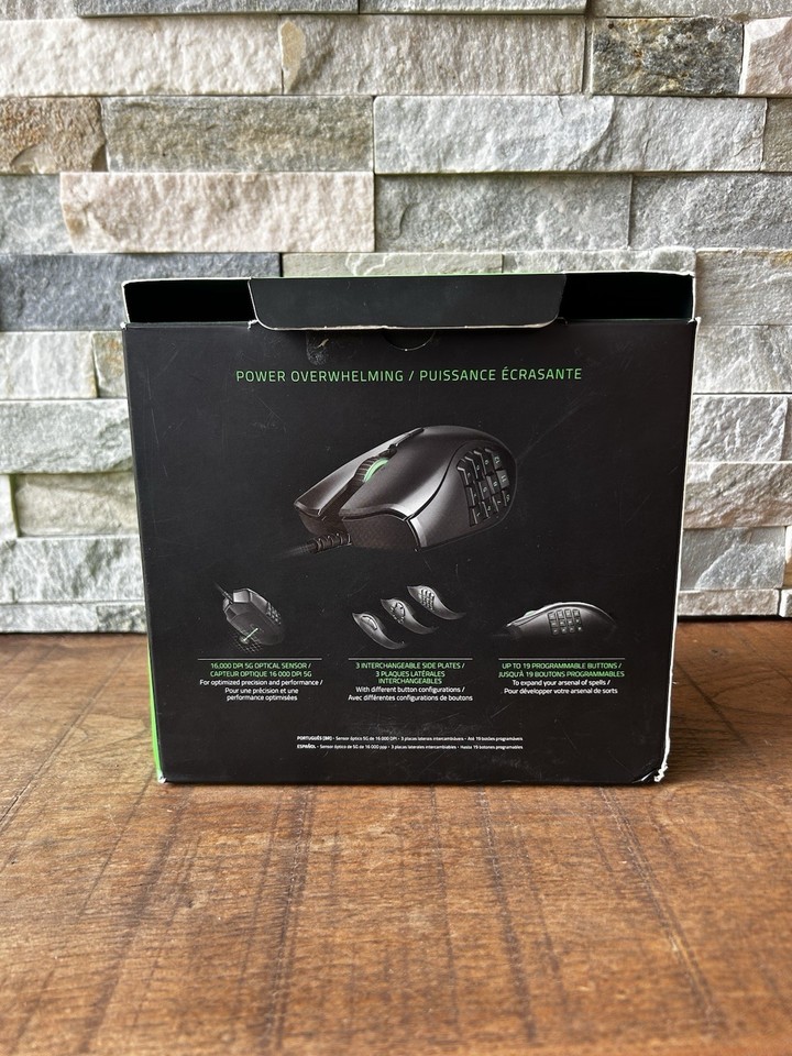 Razer Naga Trinity Button Side Panels Gaming Mouse | eBay