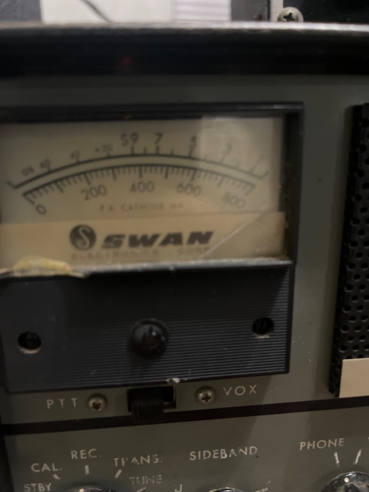 swan 400 ham some of the lights don’t work, the mic works but not the ...