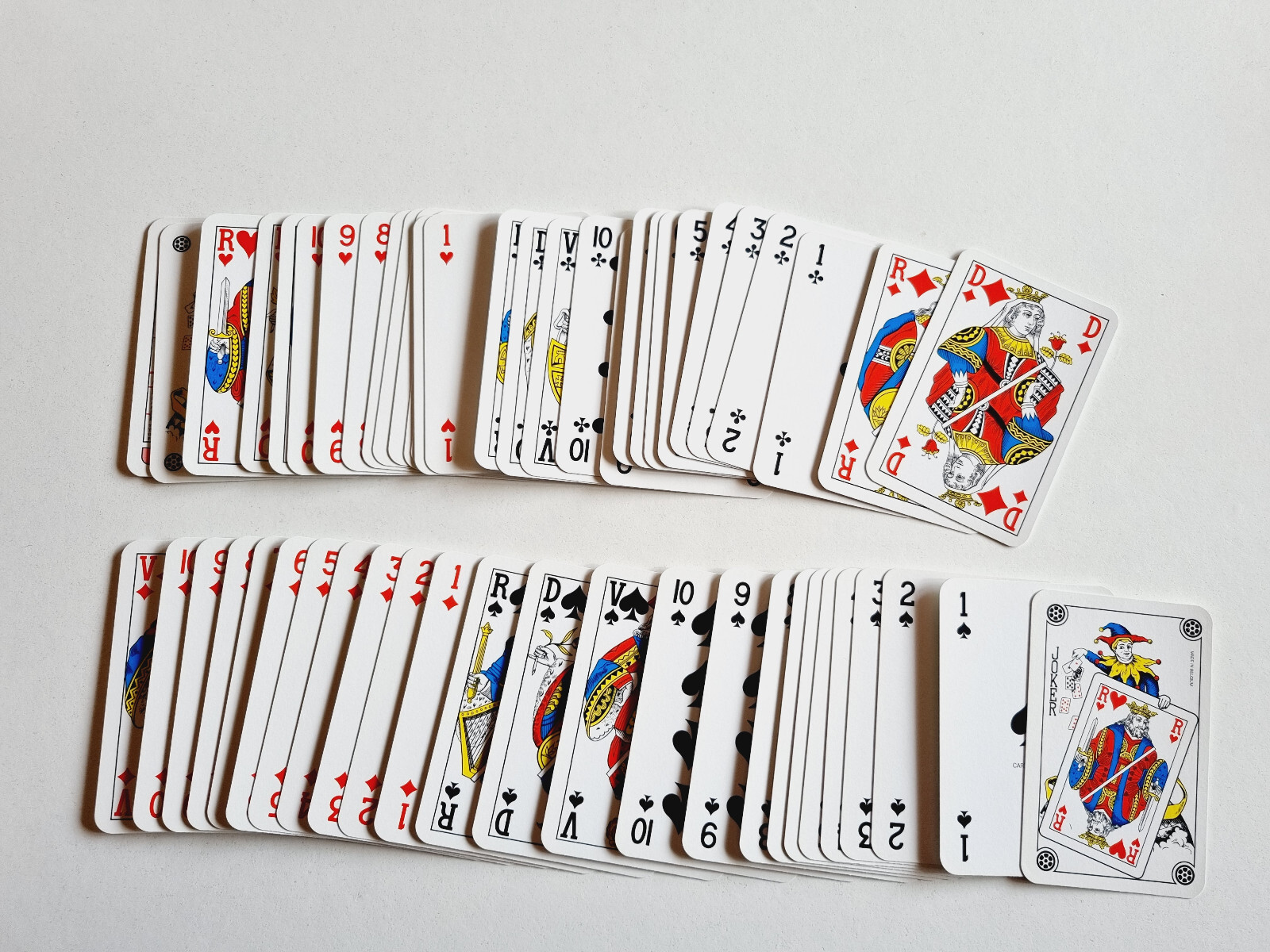 CARTE DA GIOCO POKER BRIDGE ORIGINAL VINTAGE 80s PLAYING CARDS NEW | eBay