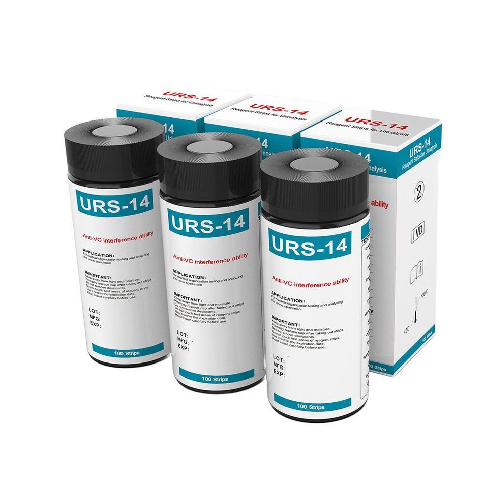 100pcs Salinity Salt Urine Test Strips Sodium Chloride Urinalysis Test ...