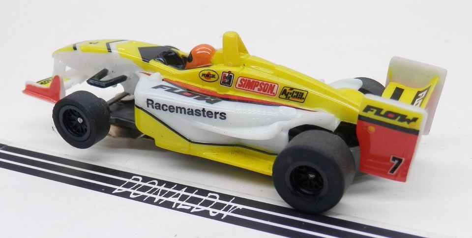AFX "Flow" Formula 1 F1 White #7 Race Car Slot Car HO 1/87 | eBay