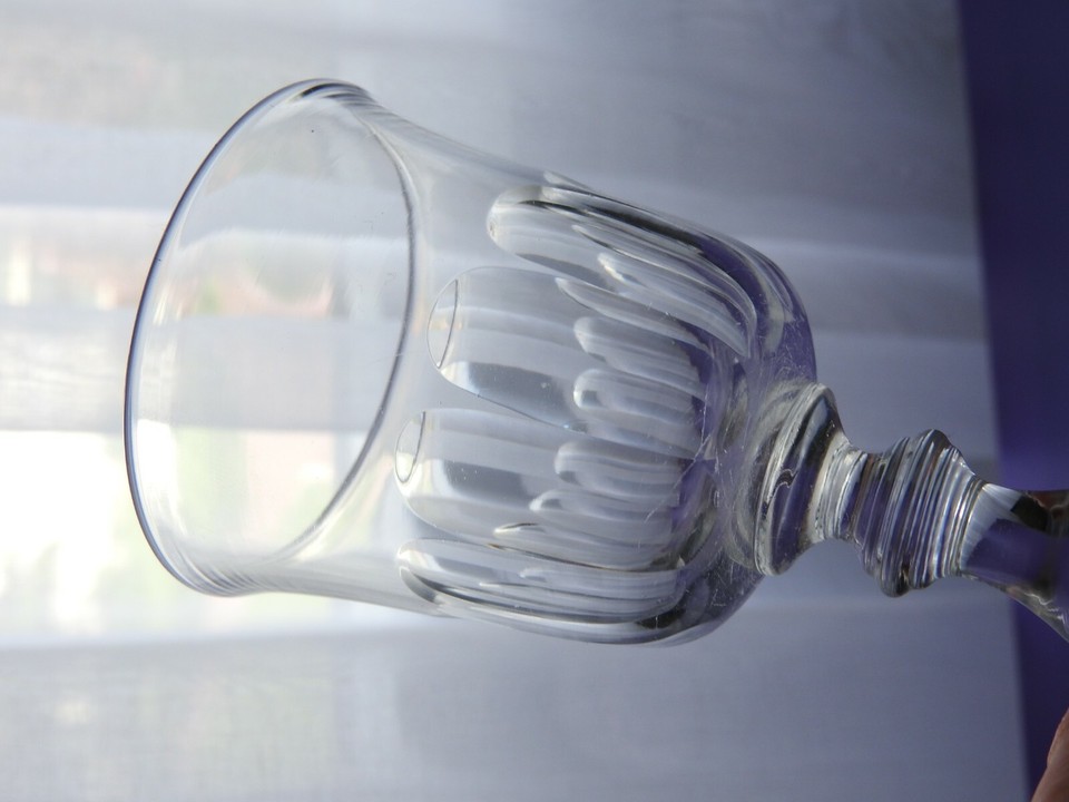 OLD BACCARAT CRYSTAL DIGESTIVE APERITIF GLASS TULIP MODEL | eBay