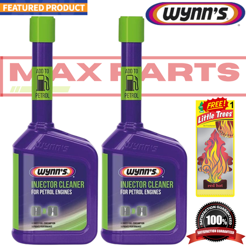 2x Wynn's Petrol Injector Cleaner Engine Fuel System Additive Treatment ...