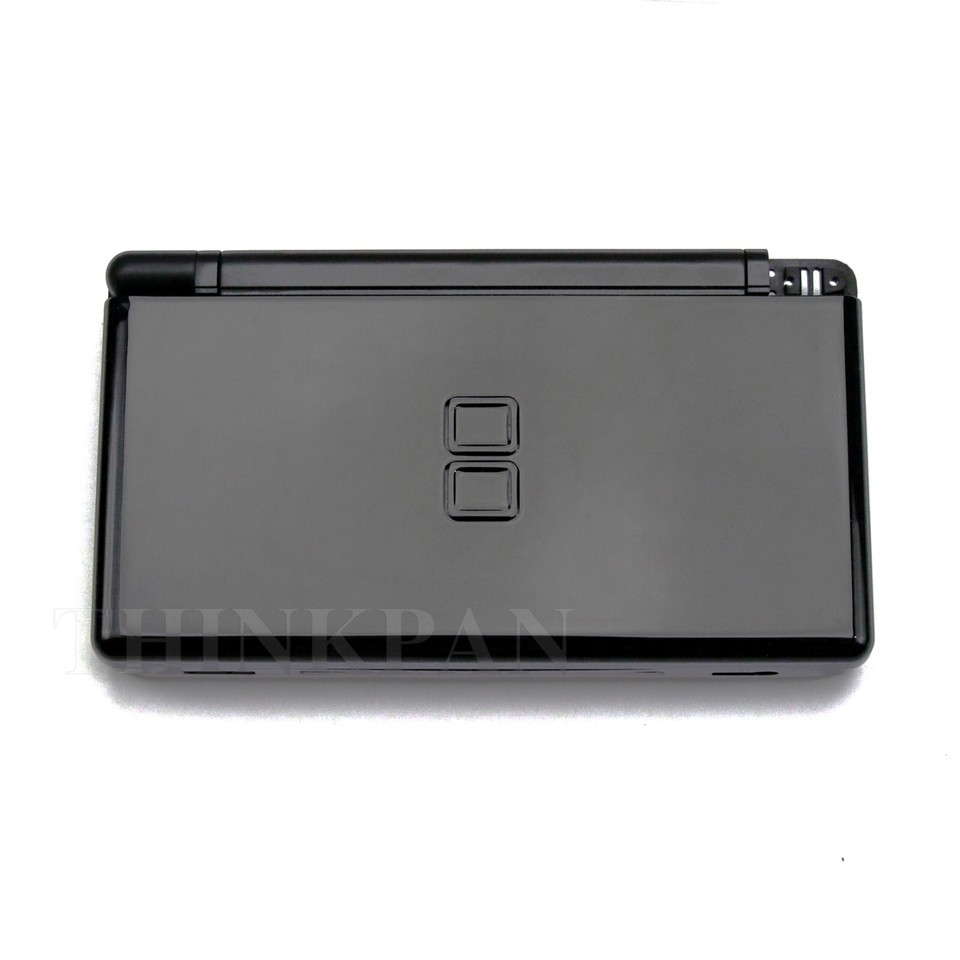Full Replacement Housing Shell Screen Lens Black for Nintendo DS Lite ...