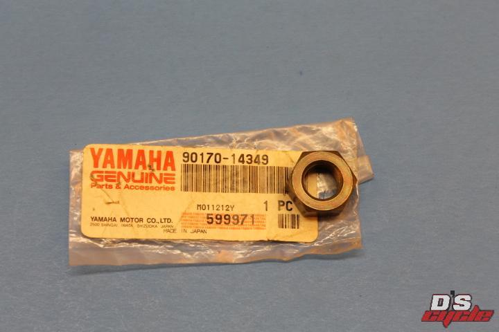 NOS YAMAHA YZ125 YZF600 FRONT WHEEL HEXAGON NUT PART# 90170-14349 | eBay