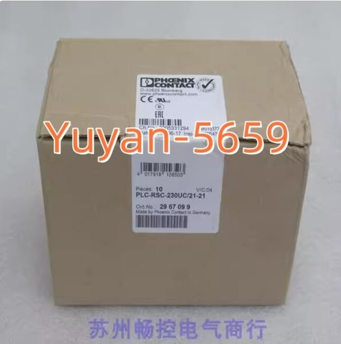 10 PCS/ 1 BOX NEW PLC-RSC-230UC/21-21 2967099 Relay Module#B2087H CL | eBay
