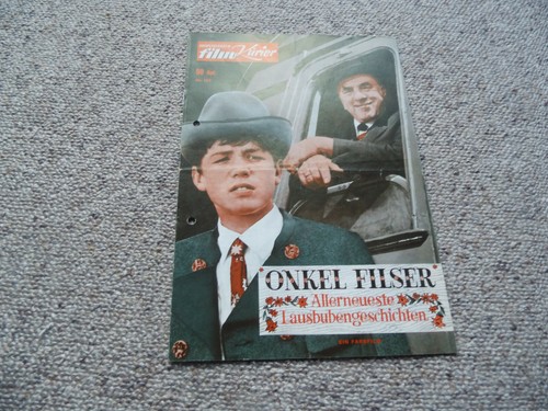 MFK 162 Filmprogramm no DVD Onkel Filser, Michl Lang, Hansi Kraus ...