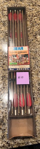 Bear Archery Vintage Arrows 1 dozen Target Arrows 40/45 30 inch | eBay