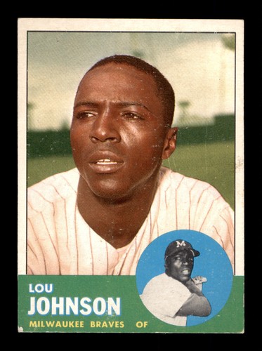 1963 Topps - #238 Lou Johnson - Series 3 | eBay