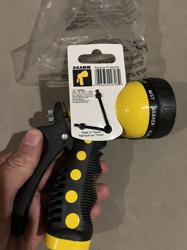 Dramm Yellow Revolver Nozzle | eBay