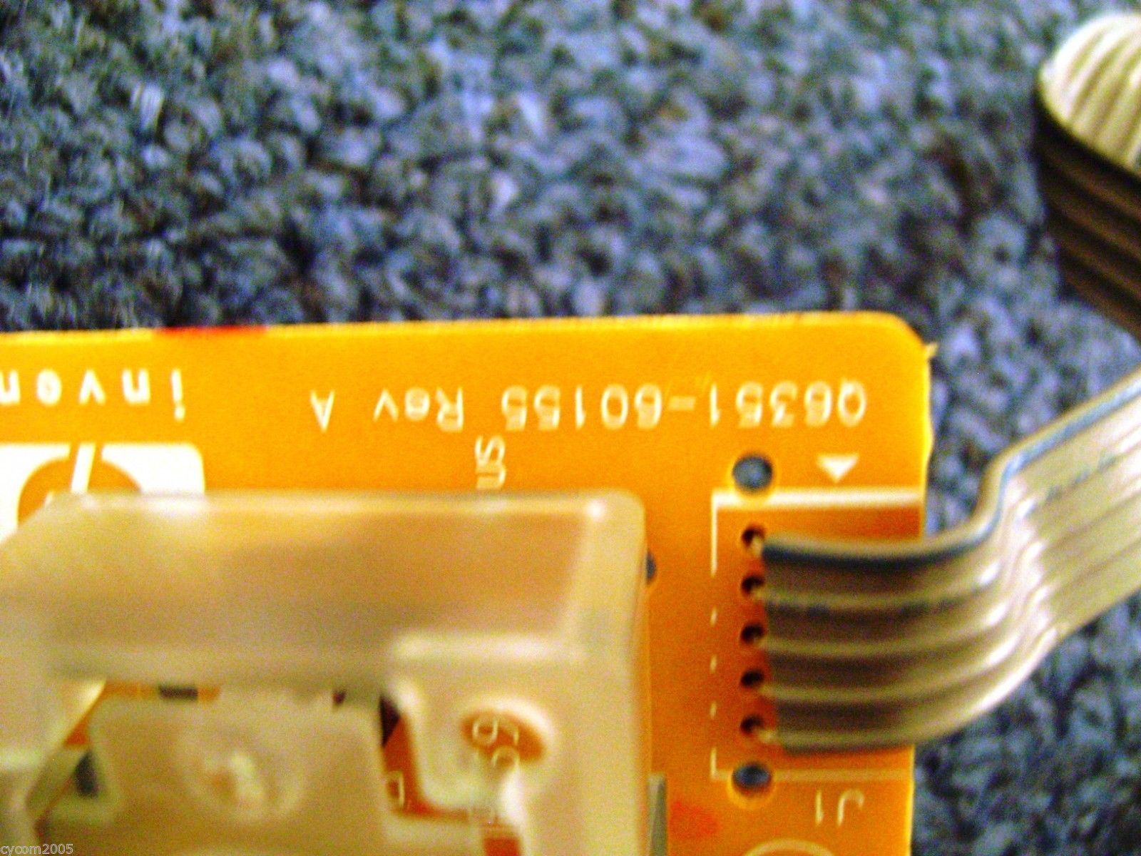 HP Photosmart 8050 Printer Control Power Button Board Assembby * Q6351 ...