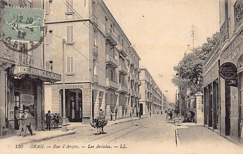 Algérie - ORAN - Rue d'Arzew, les Arcades | eBay