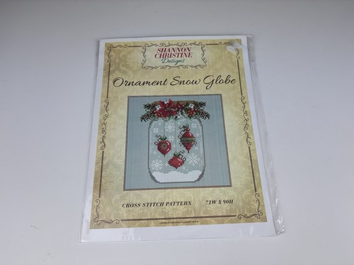 Shannon Christine Designs Ornament Snow Globe Counted Cross Stitch ...