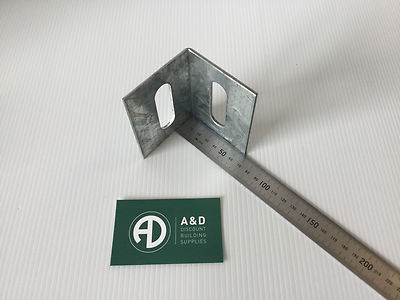 100mm Purlin Angle Connector AC100 NEW GALVANISED | eBay Australia