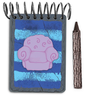 Handcrafted NOTEBOOKASAURUS Handy Dandy Notebook | eBay