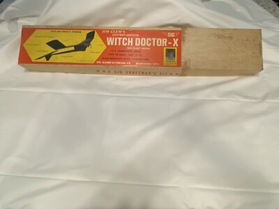 Sig Craftsman’s Kit : Witch Doctor-X Model Airplane Kit | eBay