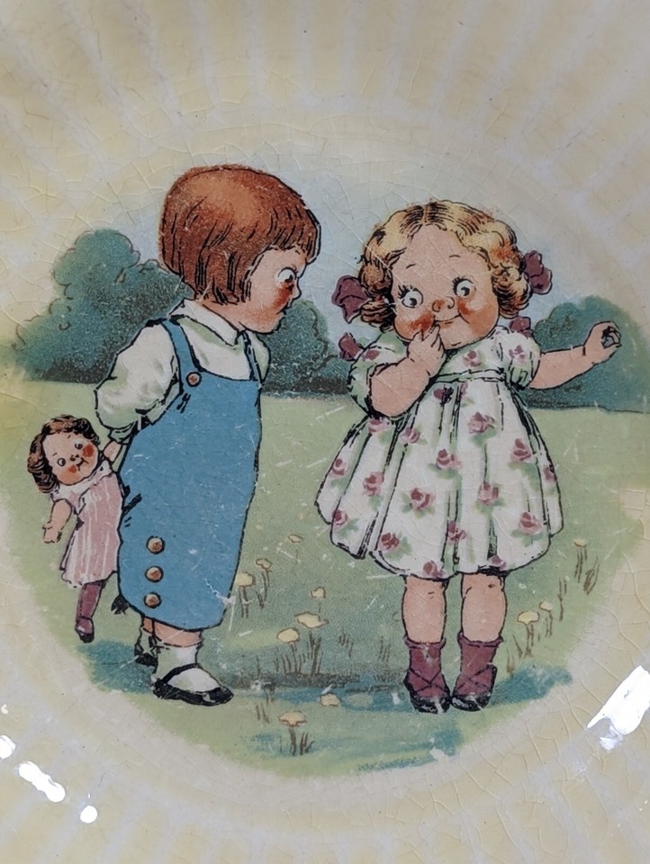 Antique 1920’s “Wheaties” Ceramic Cereal Bowl Vintage Children's ...