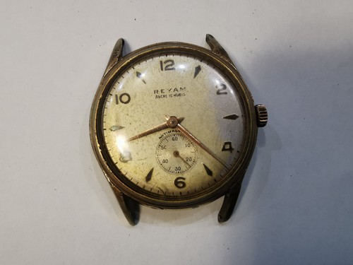 Vintage GOLD PLATED SWISS MADE MEN WATCH REYAM | eBay