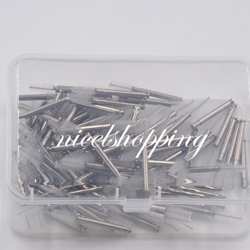 Dental Prophy Interdental Contra Angle Handpiece Tapered Cone Brush 100 ...
