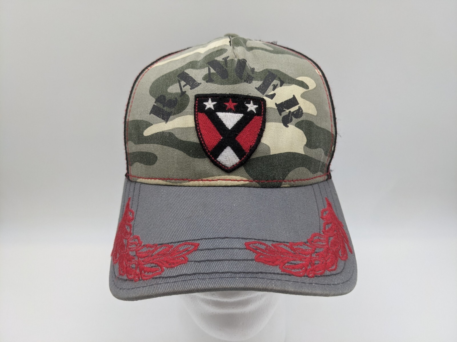 Born Ready US Army Ranger Camo Mesh Adjustable Snapba… - Gem