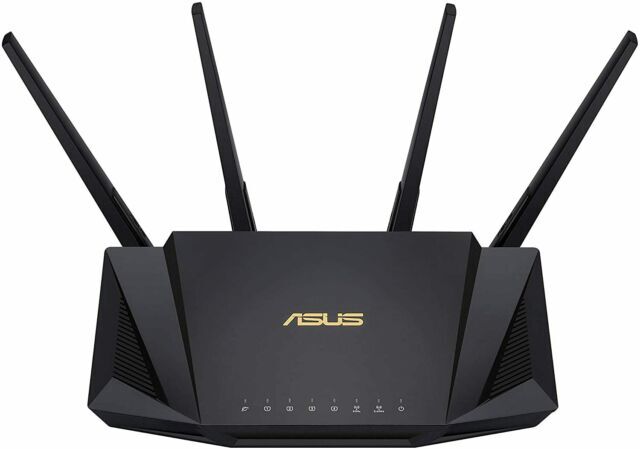 ASUS RT-AX58U AX3000 WiFi 6 Router Inalámbrico Doble Banda - Negro ...
