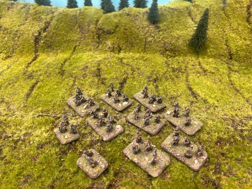 Flames of War German GE702 grenadier platoon x10 Painted FOW ...