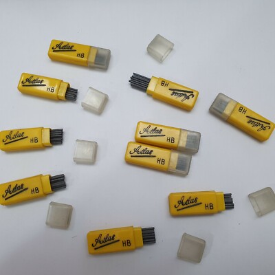 10 paquets de recharges de crayons mécaniques VINTAGE - ATLAS HB ...