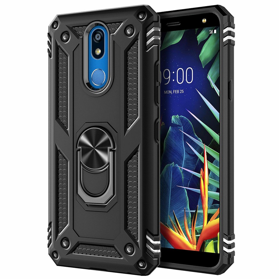 For LG Rebel 4 LTE/Aristo 4 Plus Phoenix 4 Case Cover+Tempered Glass ...