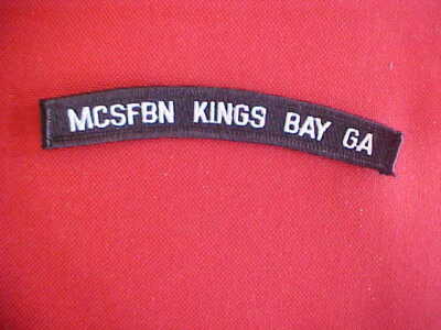 US NAVY - MCSFBN Kings Bay Ga - UIM / Rocker Submarine | eBay