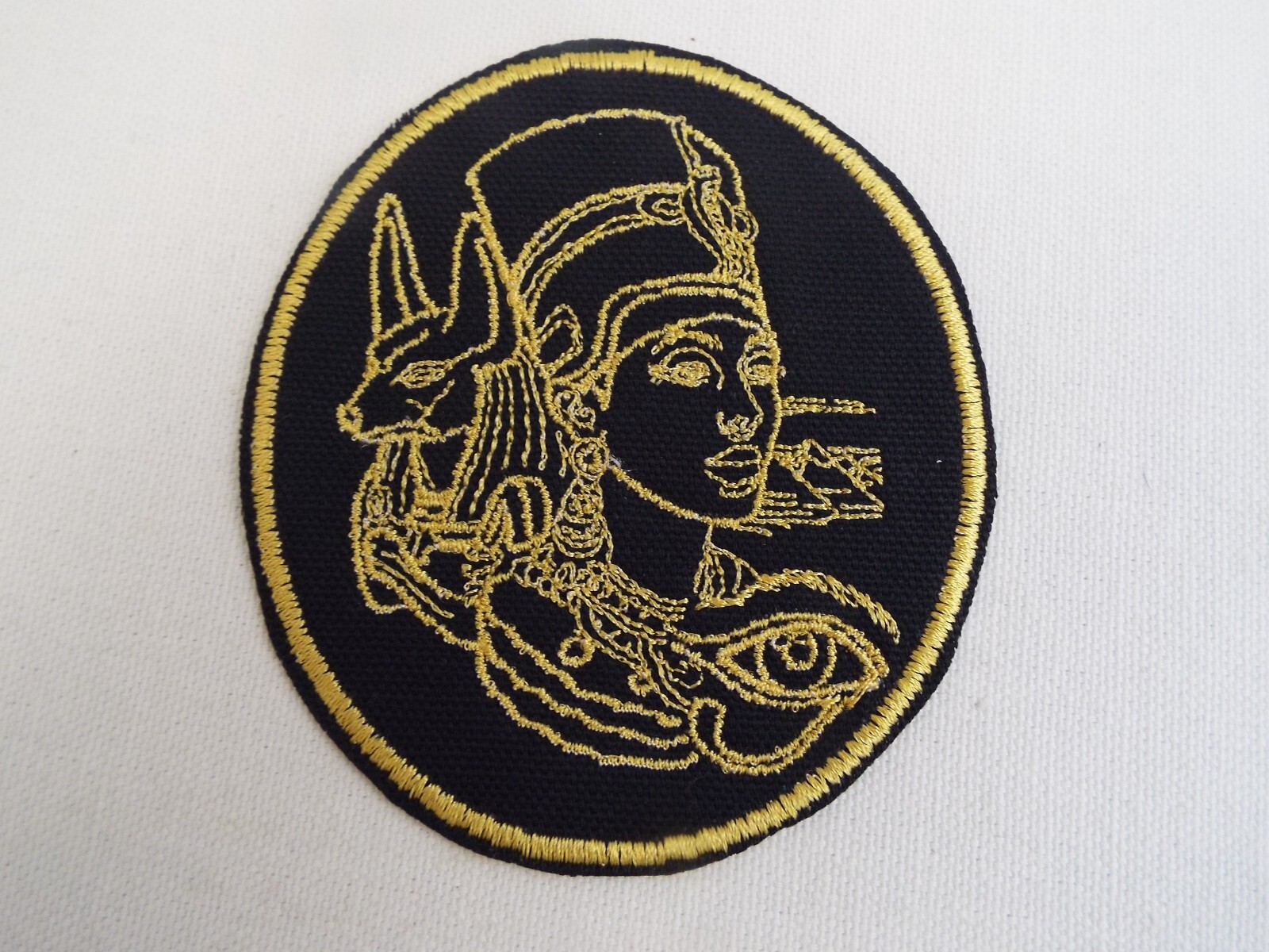 Egyptian Queen Anubis Embroidered Iron-on Patch | eBay