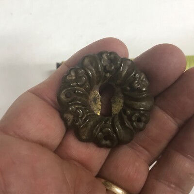 RARE 19th CENTURY Period FANCY VICTORIAN keyhole escutcheon Spectacular ...