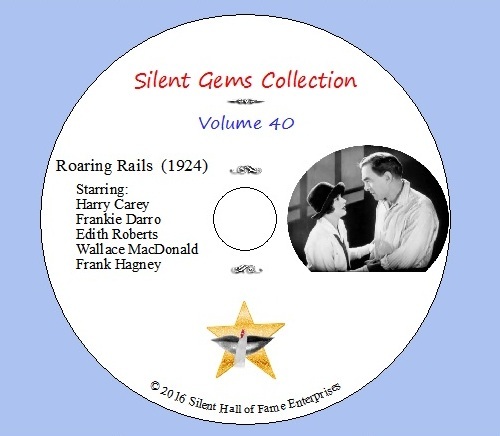 DVD "Roaring Rails" (1924) Harry Carey, Wallace MacDonald, Classic Silent Drama | eBay