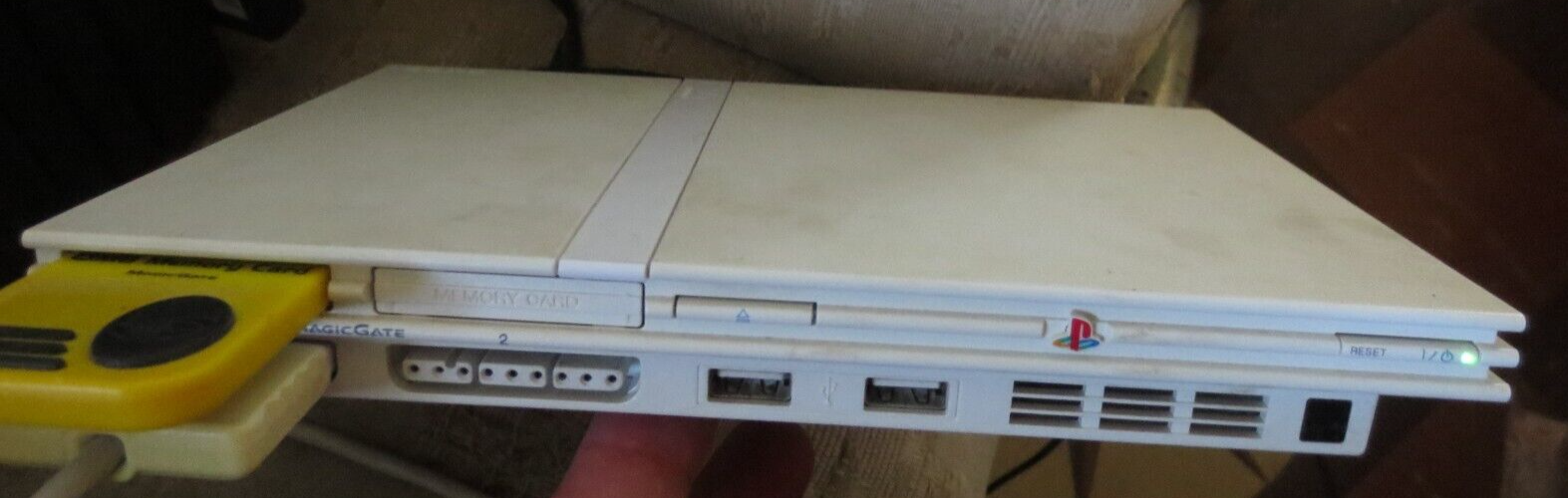 PlayStation 2 PS2 Slim White Console SCPH-79001 Tested Working + 20 ...