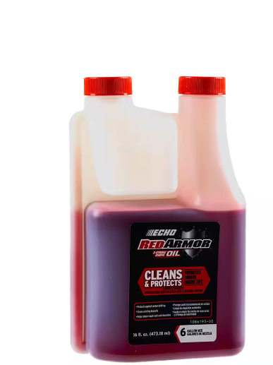 Red Armor 2 Cycle Engine Oil 6-Pack Genuine ECHO Red Armor 2-Cycle Oil ...