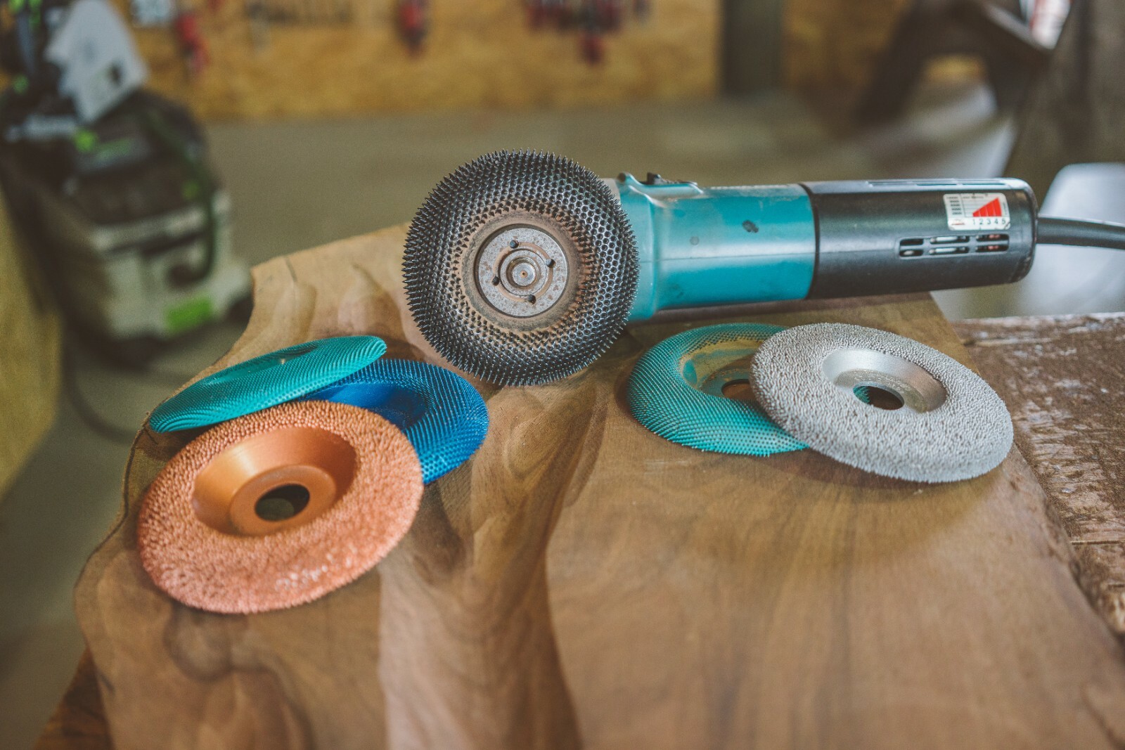 Kutzall Original Carving Disc, Very Coarse, 4-1/2" Diameter 114.3mm ...