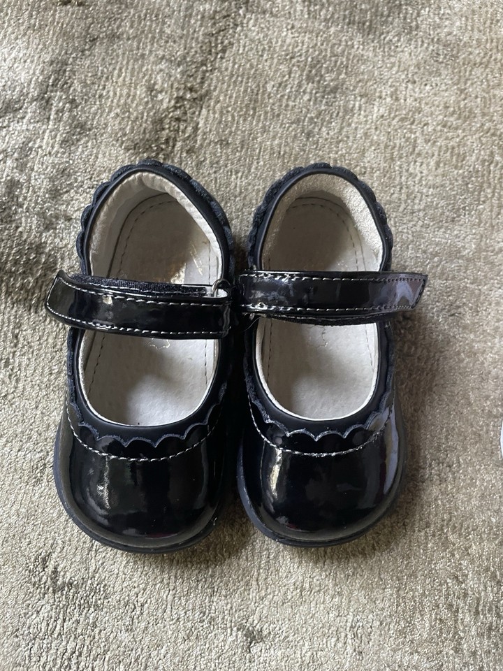 See Kai Run Jane II Black Patent Mary Jane Shoes Size Toddler Girl 6 | eBay