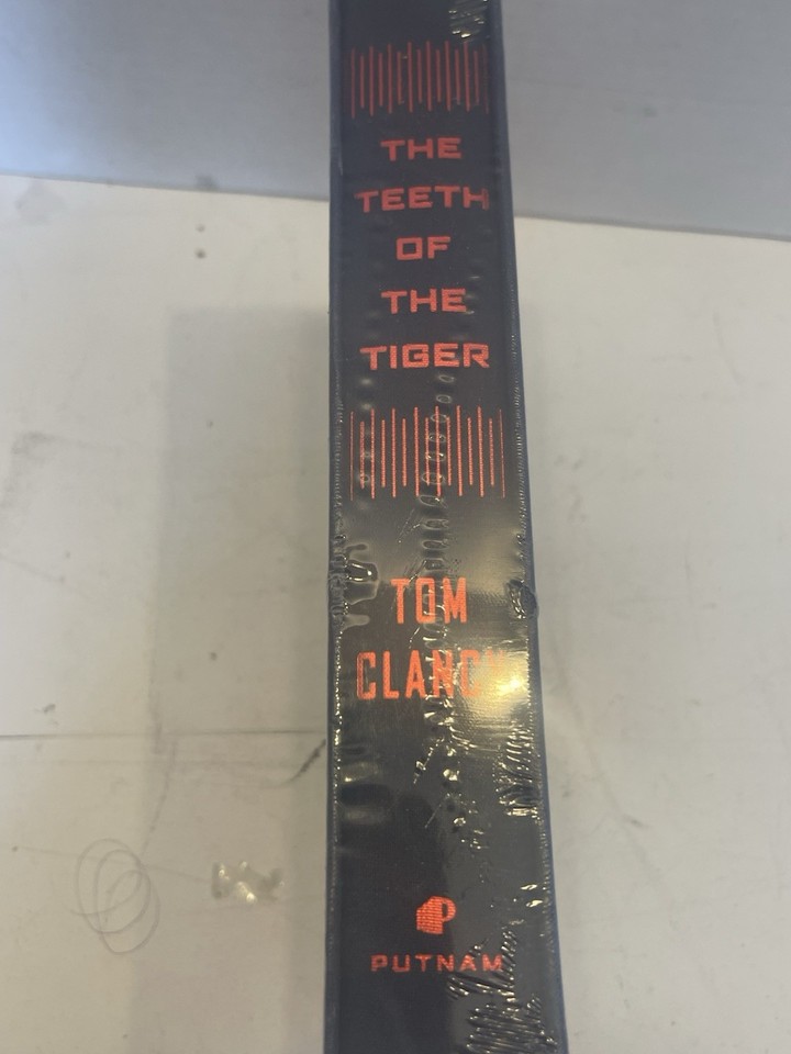 Tom Clancy Signed and Numbered 2003 The Teeth Of The Tiger, 1st Edition ...