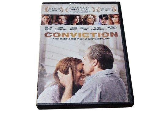 Conviction (DVD 2010, WideScreen) Hilary Swank Sam Rockwell | eBay